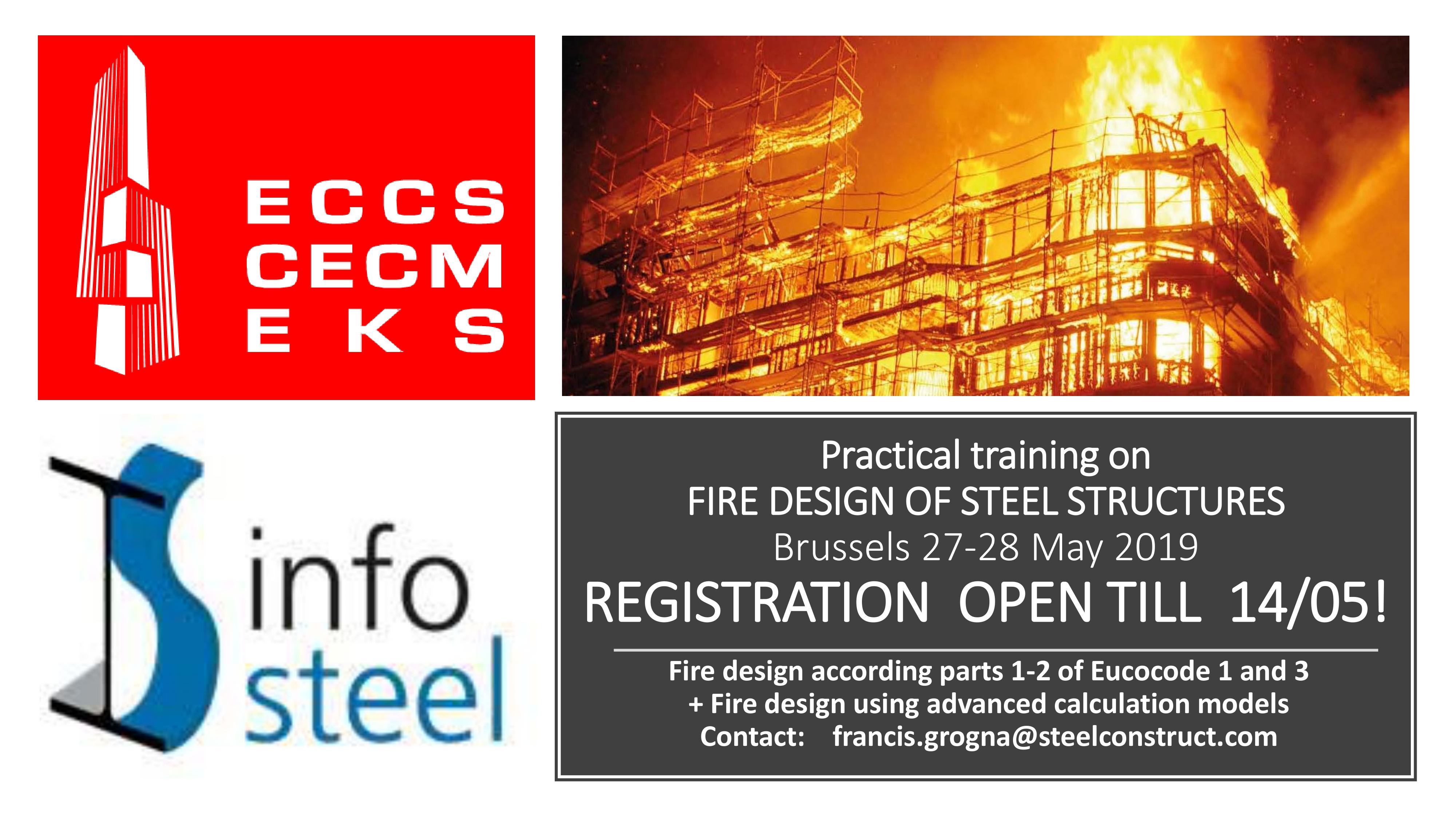 Practical training days on Fire Design of Steel Structures - European ...